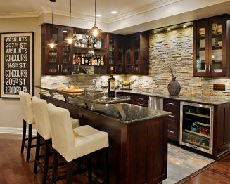 Captivating Modern Home Bar Counter Designs - Pinoy House Designs