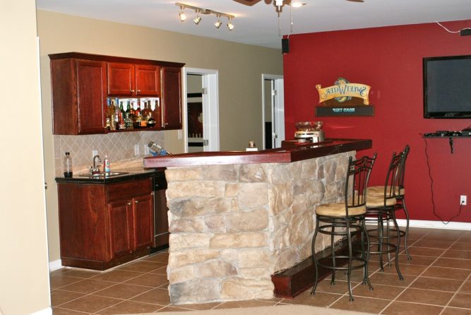 Captivating Modern Home Bar Counter Designs - Pinoy House Designs