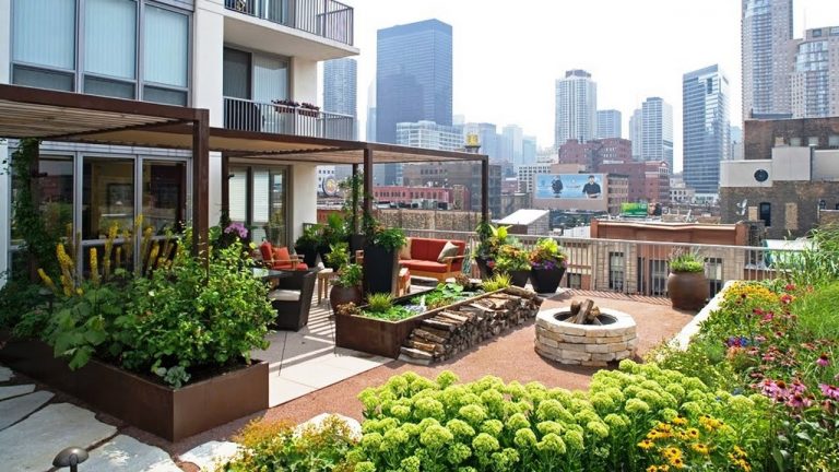Gorgeous Landscape and Gardens in Rooftop Terraces - Pinoy House ...