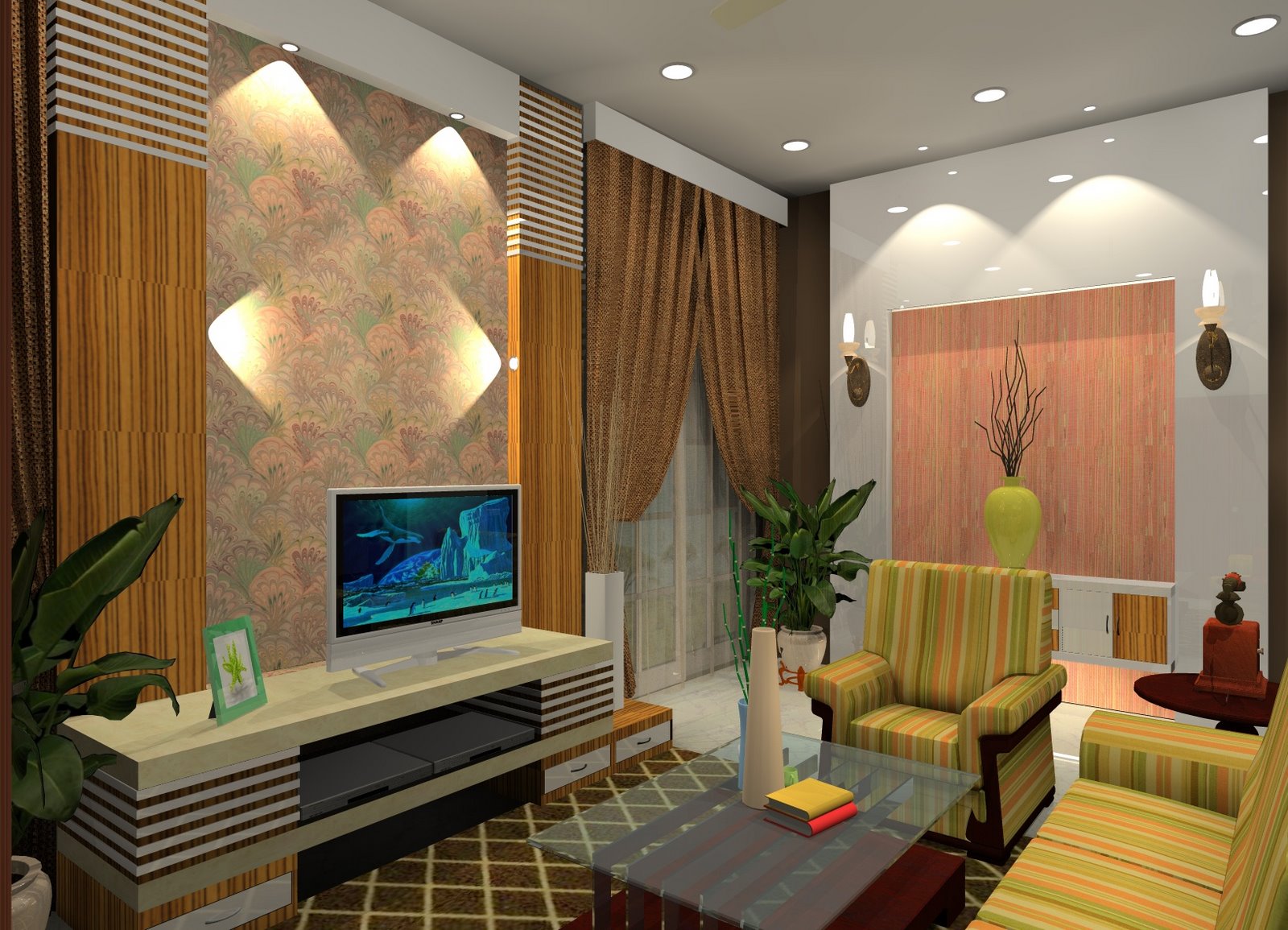 Lovely Interior Design of One Story Modern House - Pinoy House Designs