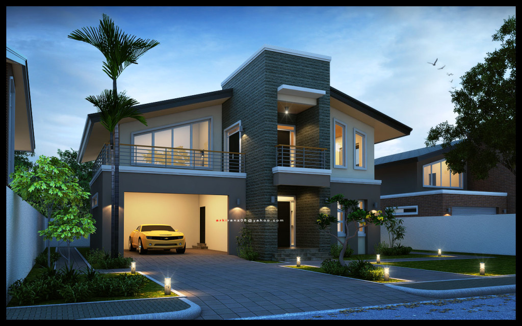PERSPECTIVE 1 - Pinoy House Designs