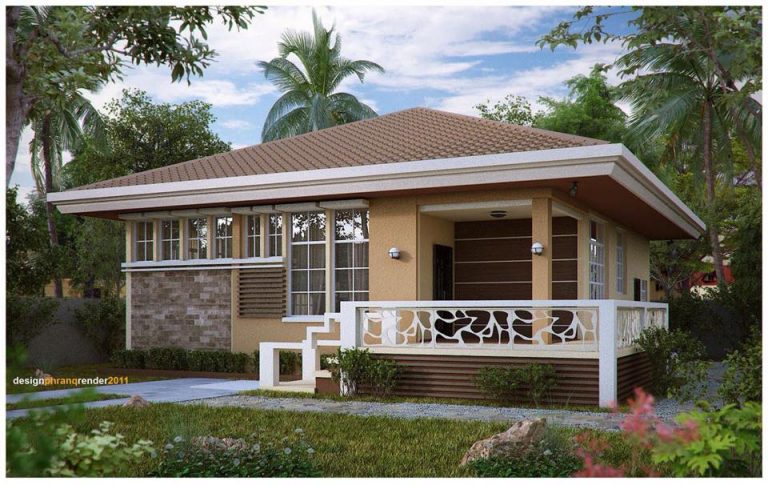 Functional House Plans with Porches - Pinoy House Designs