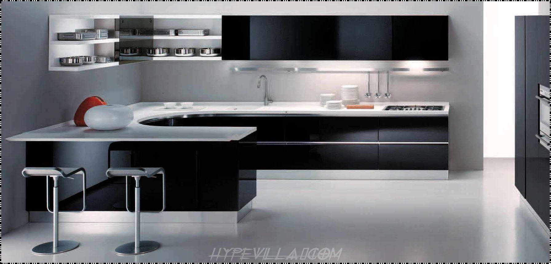 Magnetic Black Kitchen Cabinets - Pinoy House Designs