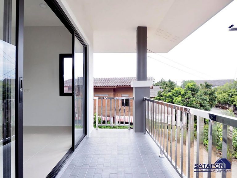 Double Storey House Plan with Balcony - Pinoy House Designs