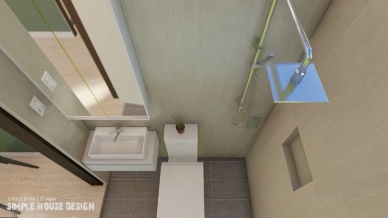 Simple but Elegant Bungalow House with a Firewall - Pinoy House Designs