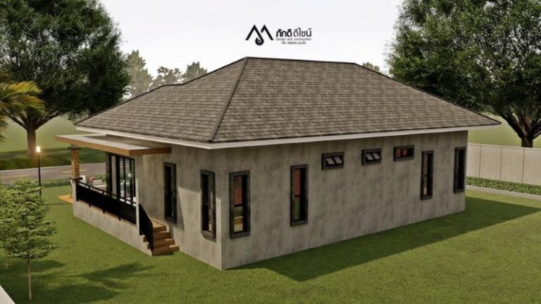 Modern Family Home Design with Plain Cement Exterior - Pinoy House Designs