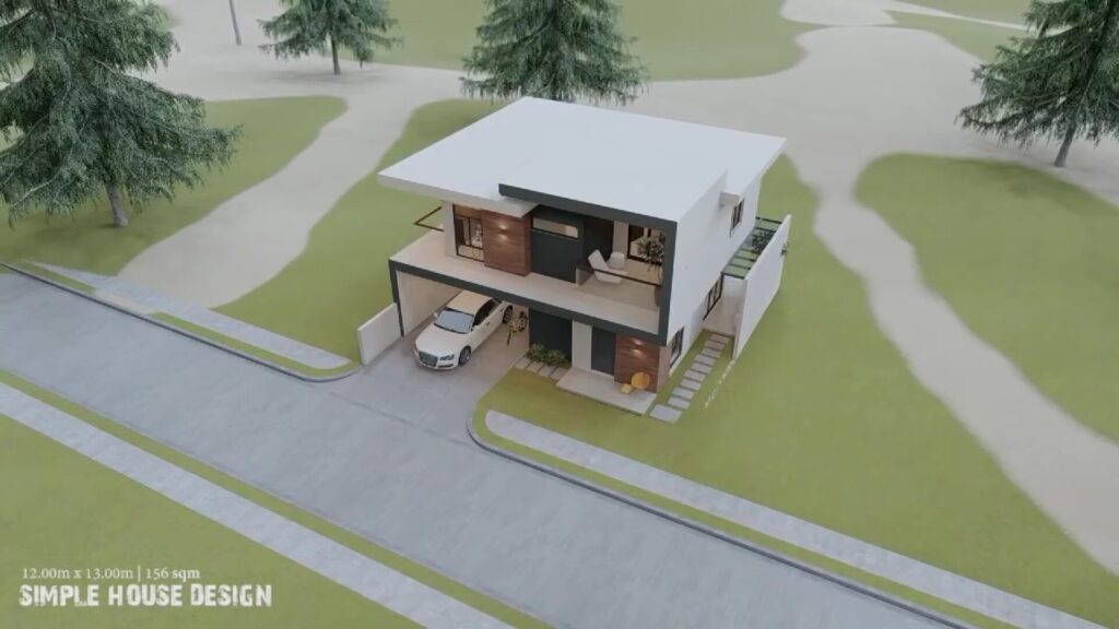 Sun-filled Two-Storey House Design with Regal Stone-Clad Wall - Pinoy ...
