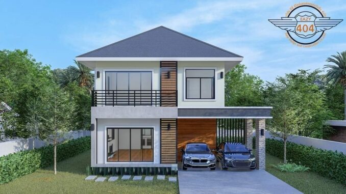 Contemporary Classic-Style House with Enormous Glass Facade - Pinoy ...