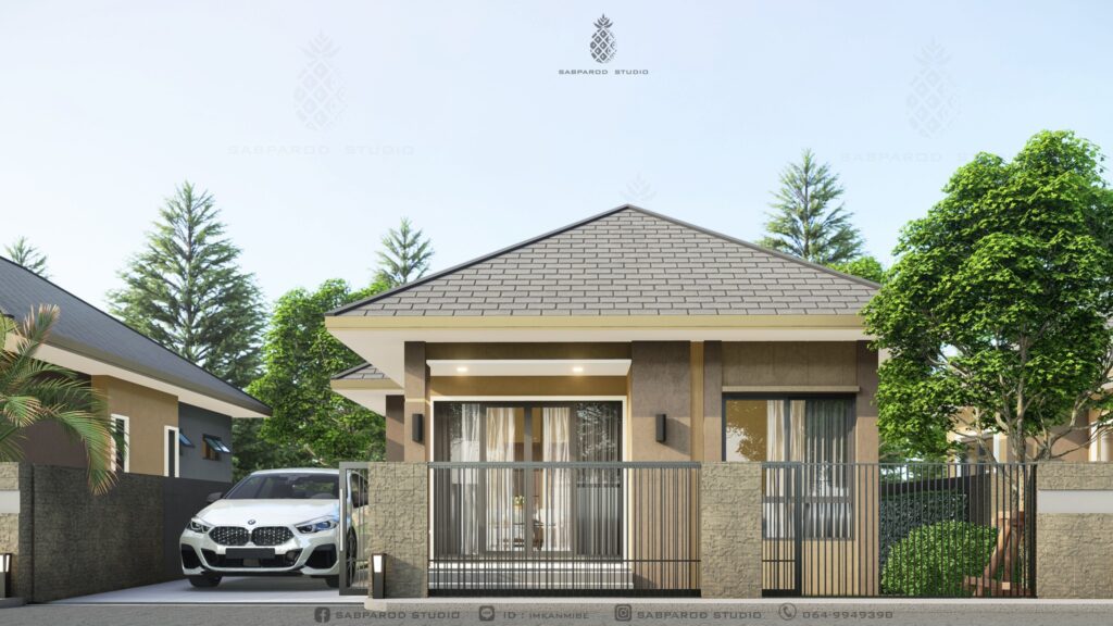 Compact Modern-Style Residence with Three Bedrooms - Pinoy House Designs